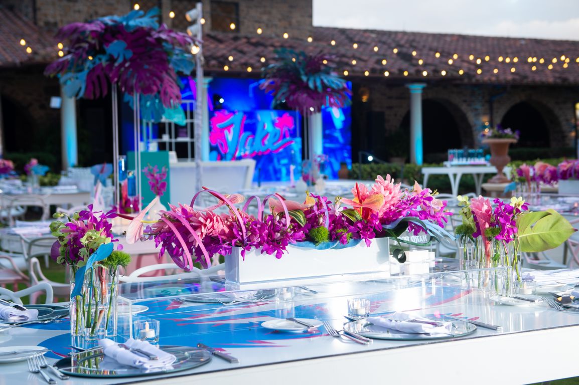 Jake’s Miami Vice Inspired Bar Mitzvah – Lisa Pierce Events | Event and ...
